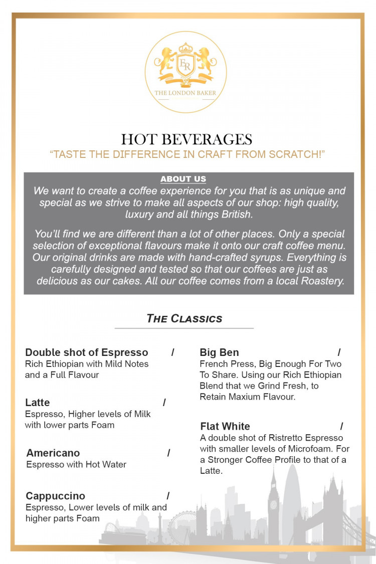 Menu / Providing you with exquisite taste