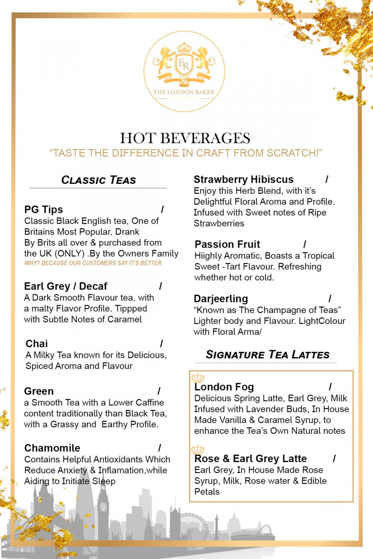 Menu / Providing you with exquisite taste