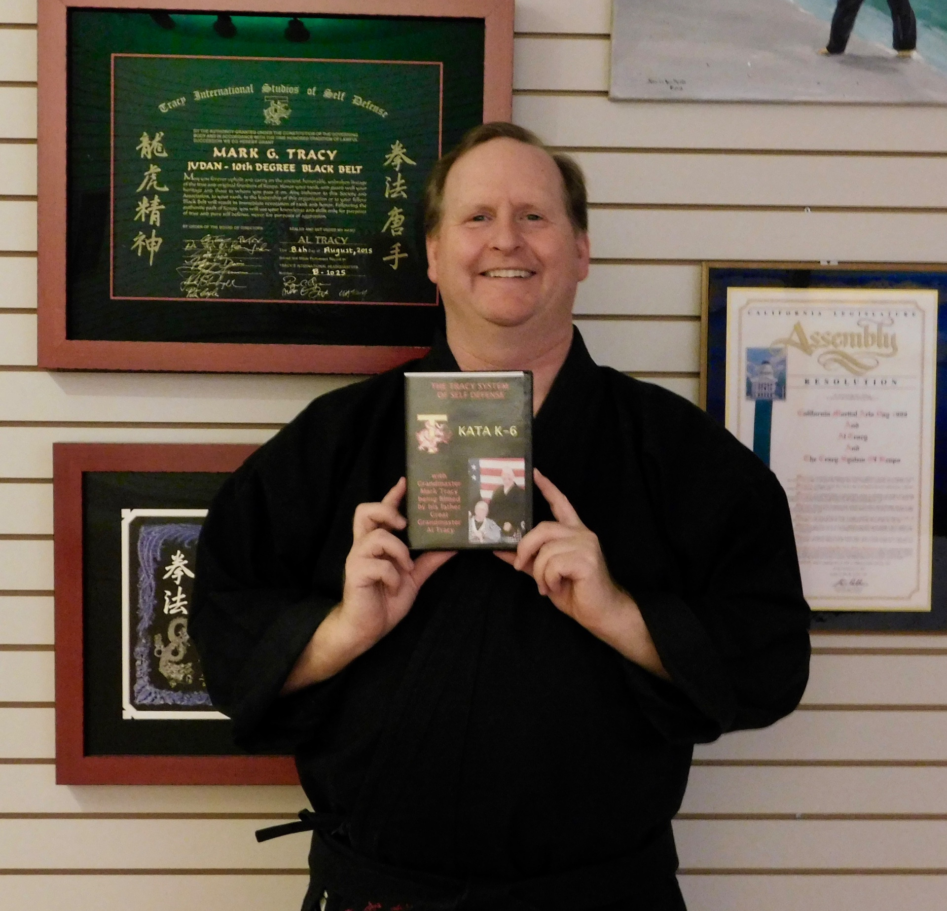 Vintage Tracy's Karate Diploma