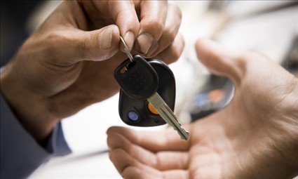 Handing over the keys...