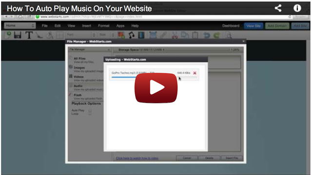 How To Auto Play Music On Your Website