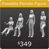 Human CAD model Store- Human models for Solidworks and more