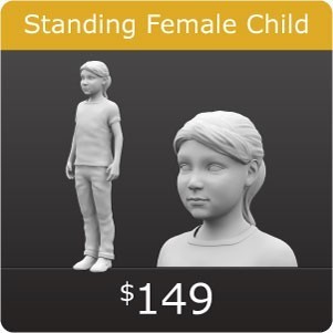 Human CAD model Store- Human models for Solidworks and more