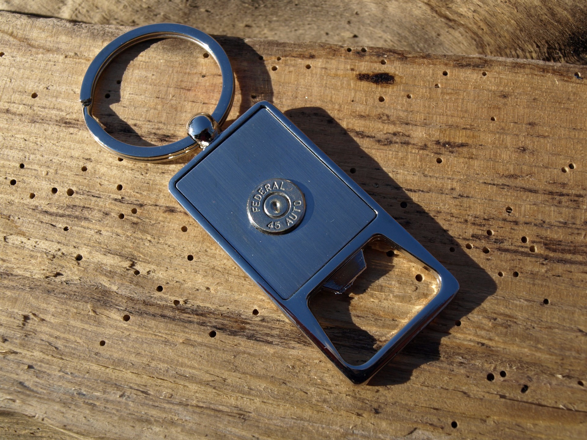 A-823 Bullet Key Ring with Bottle Opener. Your choice of 380, 9, 38 ...