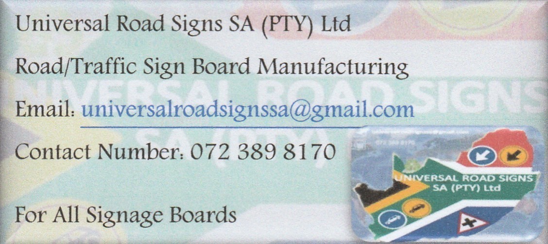 Universal Road Signs SA (PTY) Ltd