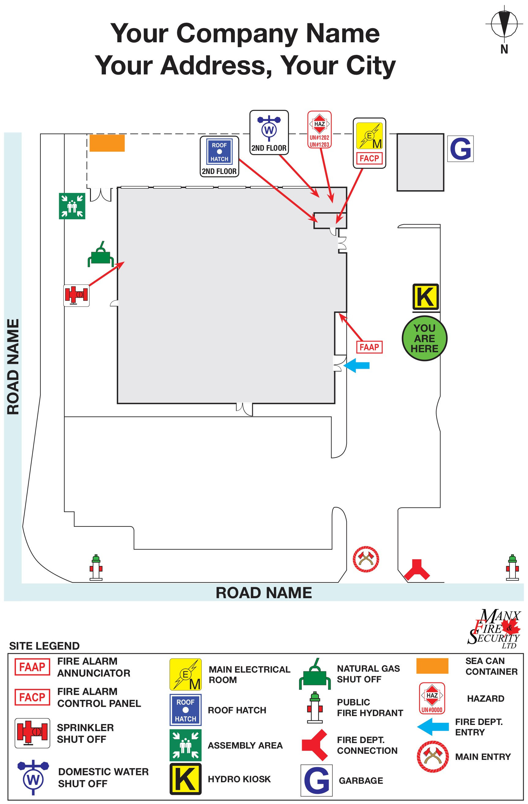 FSP Site Plan Sample