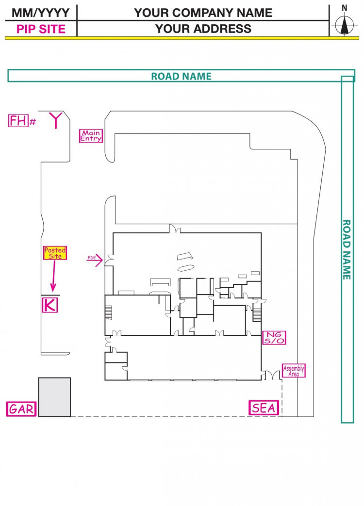 FSP Site Plan Sample