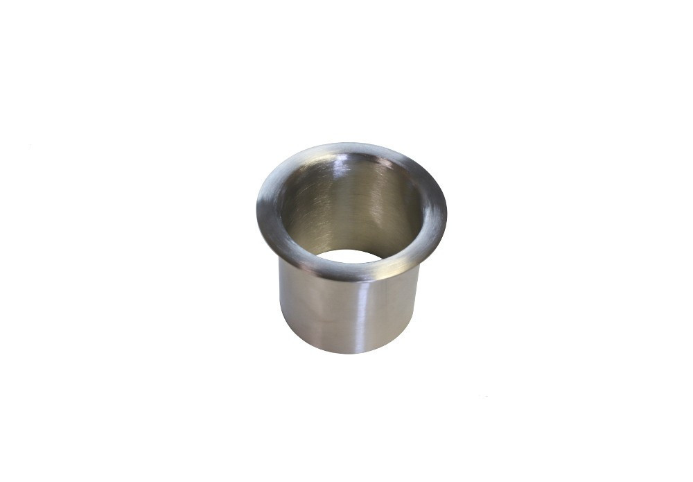 3" x 3" Trash Ring / Grommet Brushed Stainless Steel