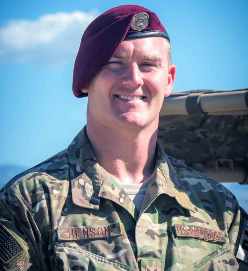 Heroes Day 2018 Winners Senior Airman Austin Henson and Technical ...