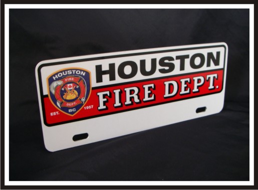 Nurndy-Forfire - Firefighter Vehicle Licence Plates