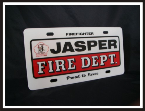 Nurndy-Forfire - Firefighter Vehicle Licence Plates