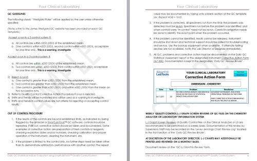 SmartLabTools | SLT_QC Procedure