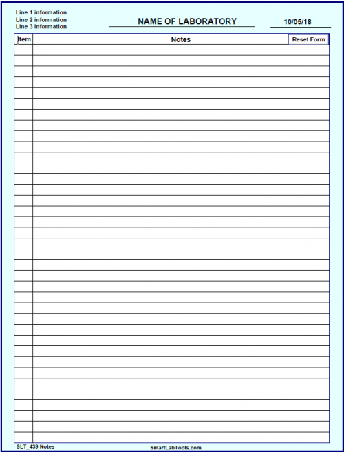SmartLabTools | Misc Forms