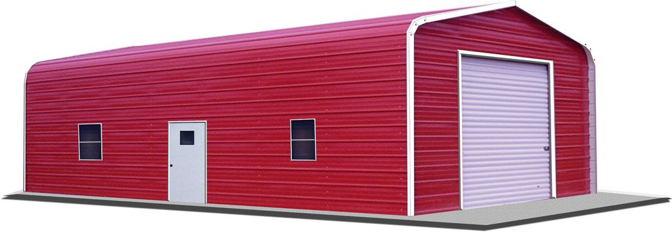 Fully Enclosed Carports