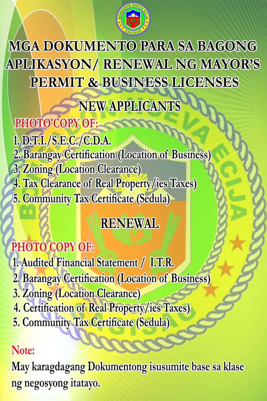 Licensing Office