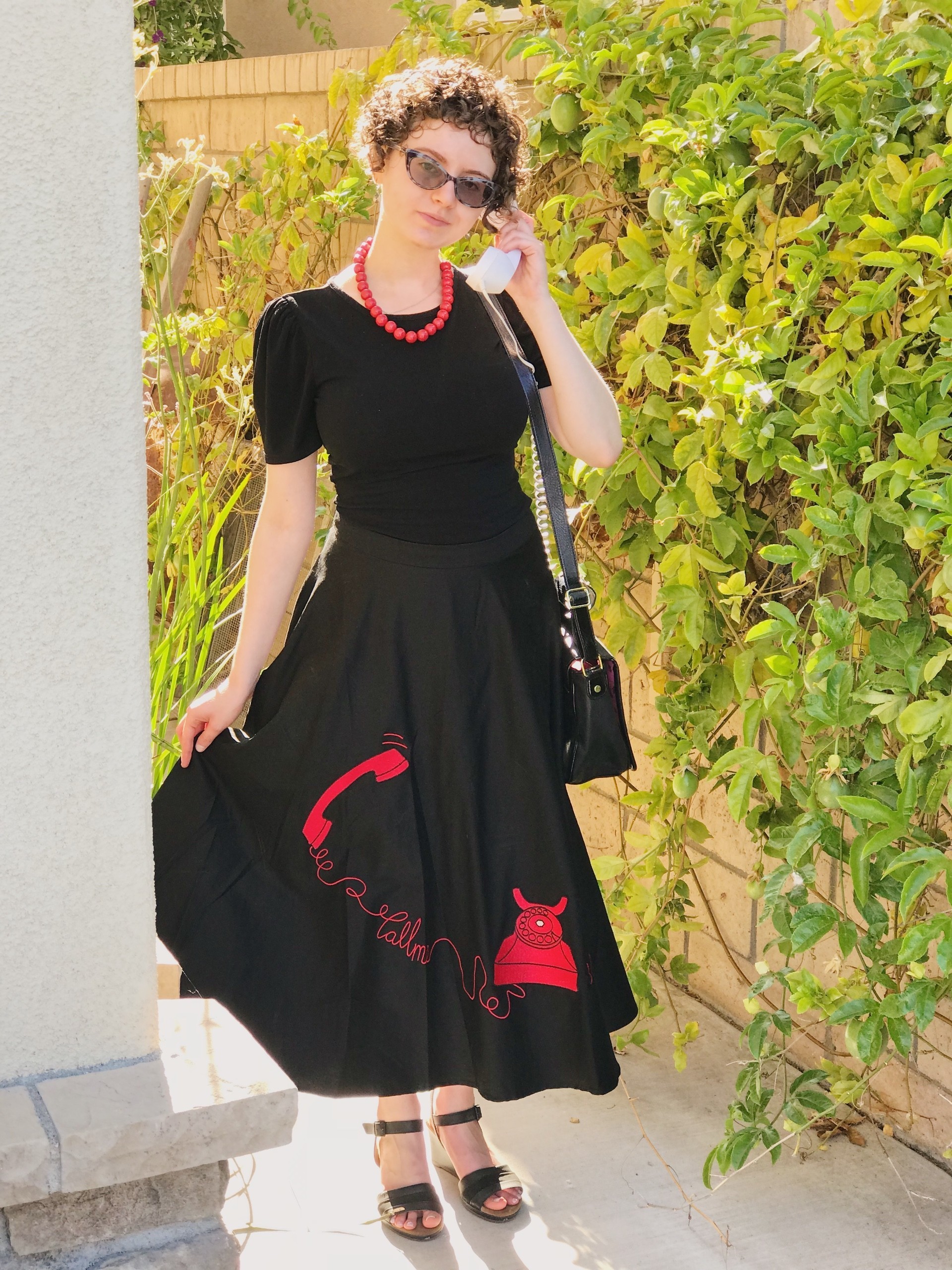 Telephone Themed Outfit