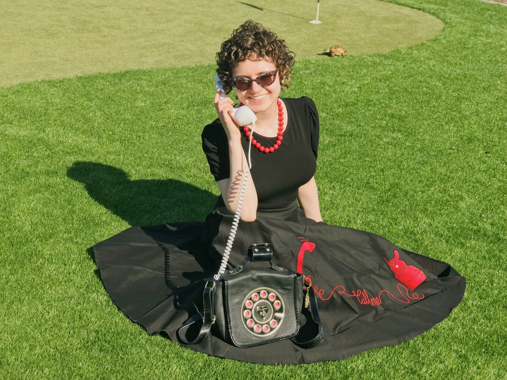 Telephone Themed Outfit